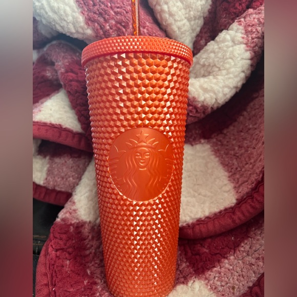 Starbucks | Dining | Starbucks Orange Studded Tumbler Venti | Poshmark